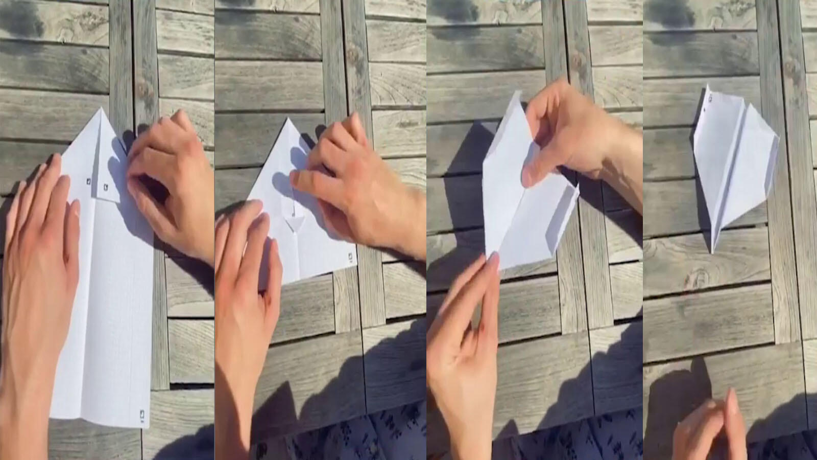 How to make a perfect boomerang paper plane