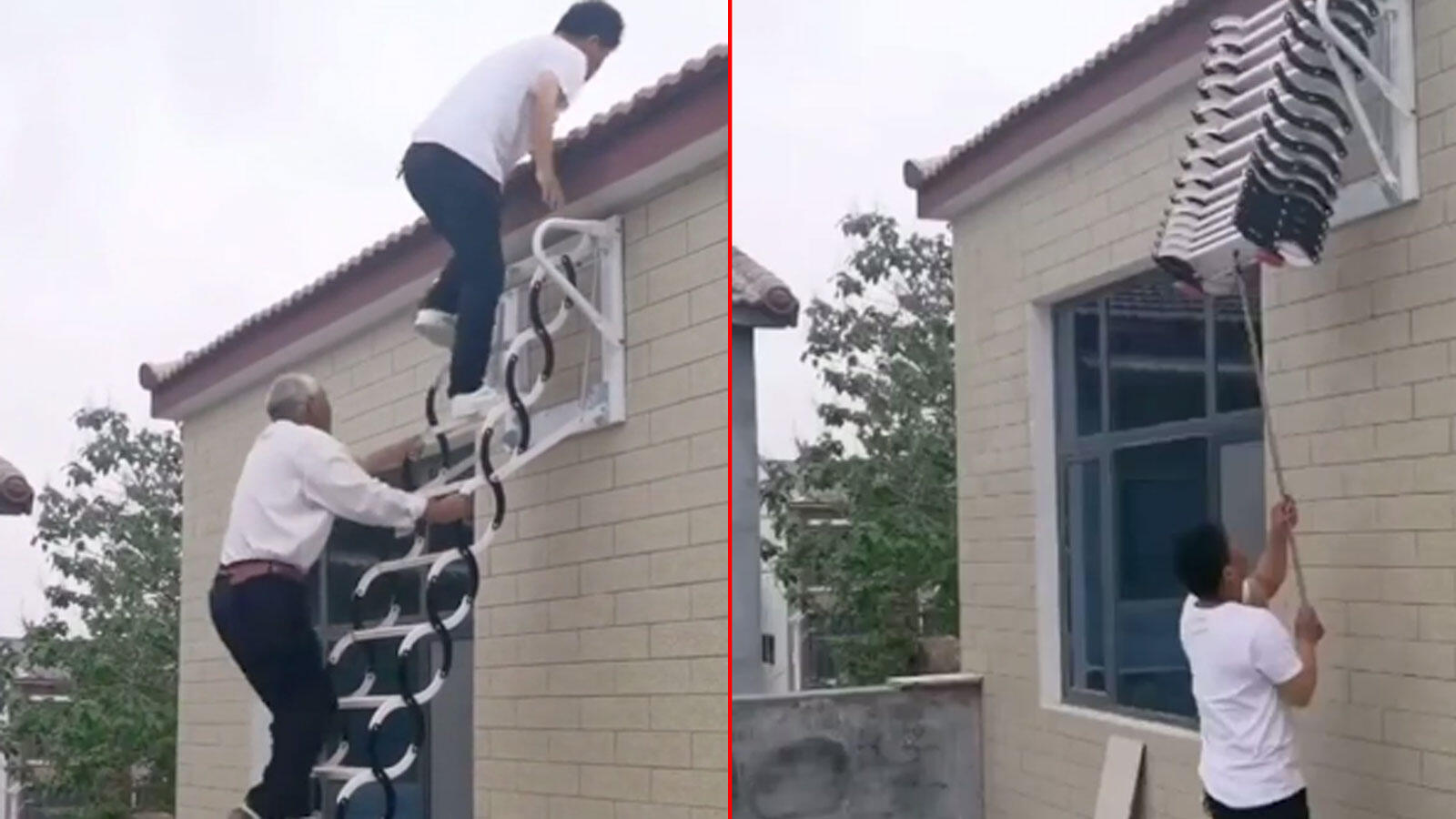 Watch: The safest foldable ladder is here