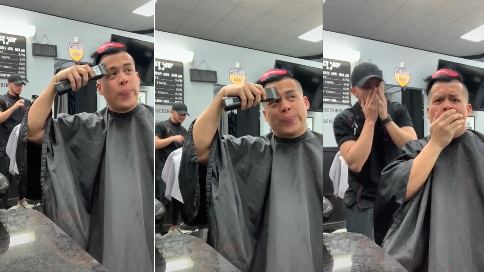 Viral video: Eyebrow shaving prank goes wrong