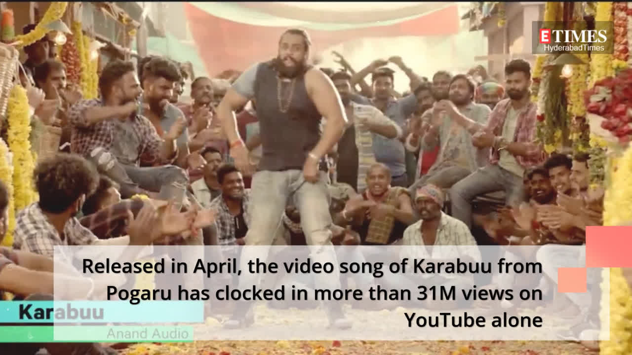 Telugu version of Karabuu from Rashmika Mandanna and Dhruv Sarja’s ...