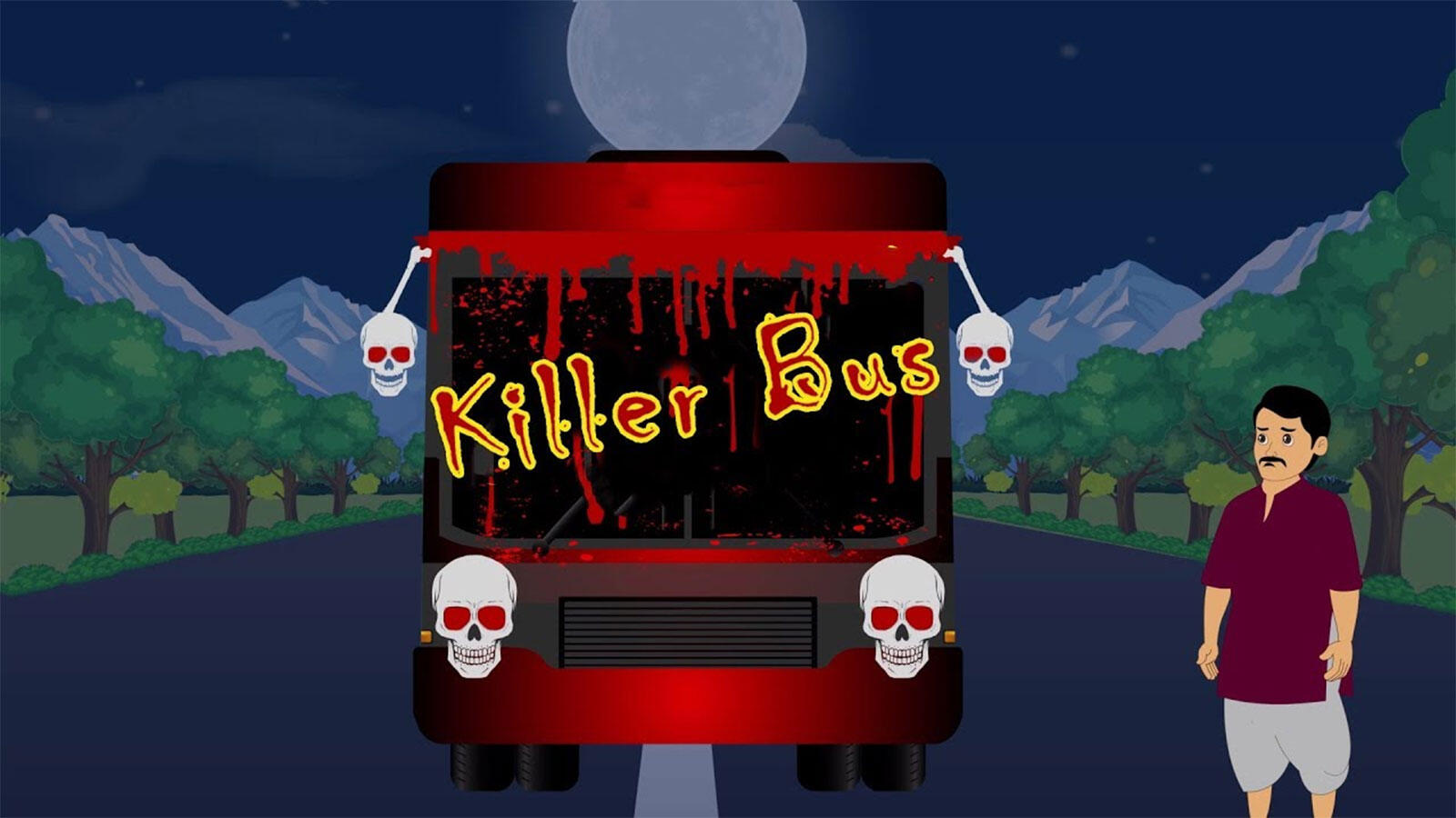 Most Popular 'Kids' Shows In English - 'Killer Bus' | Videos For Kids ...