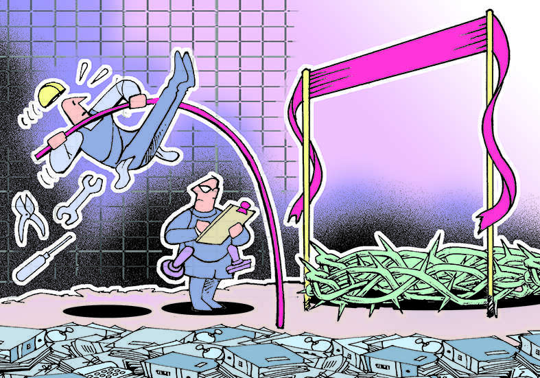 Social distancing a sport