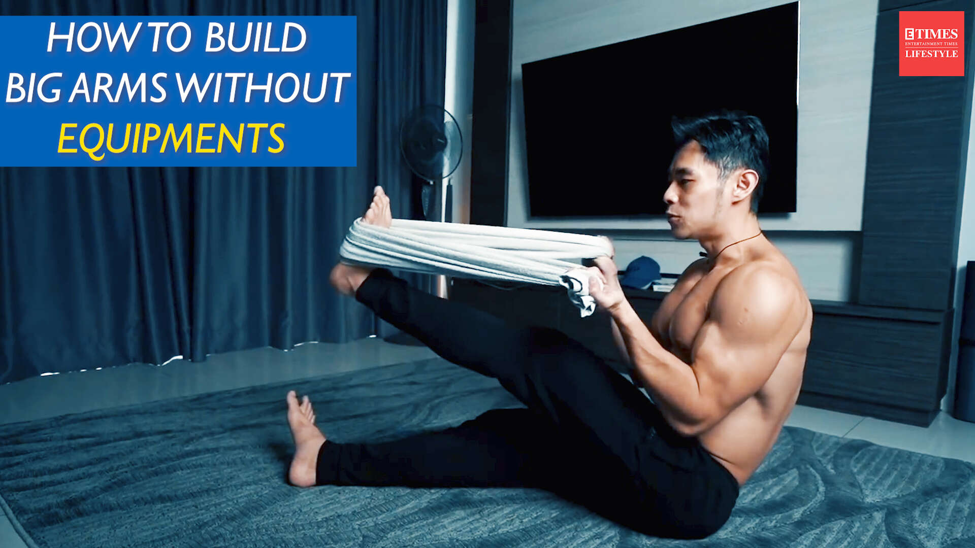 Build bigger arms without any equipment