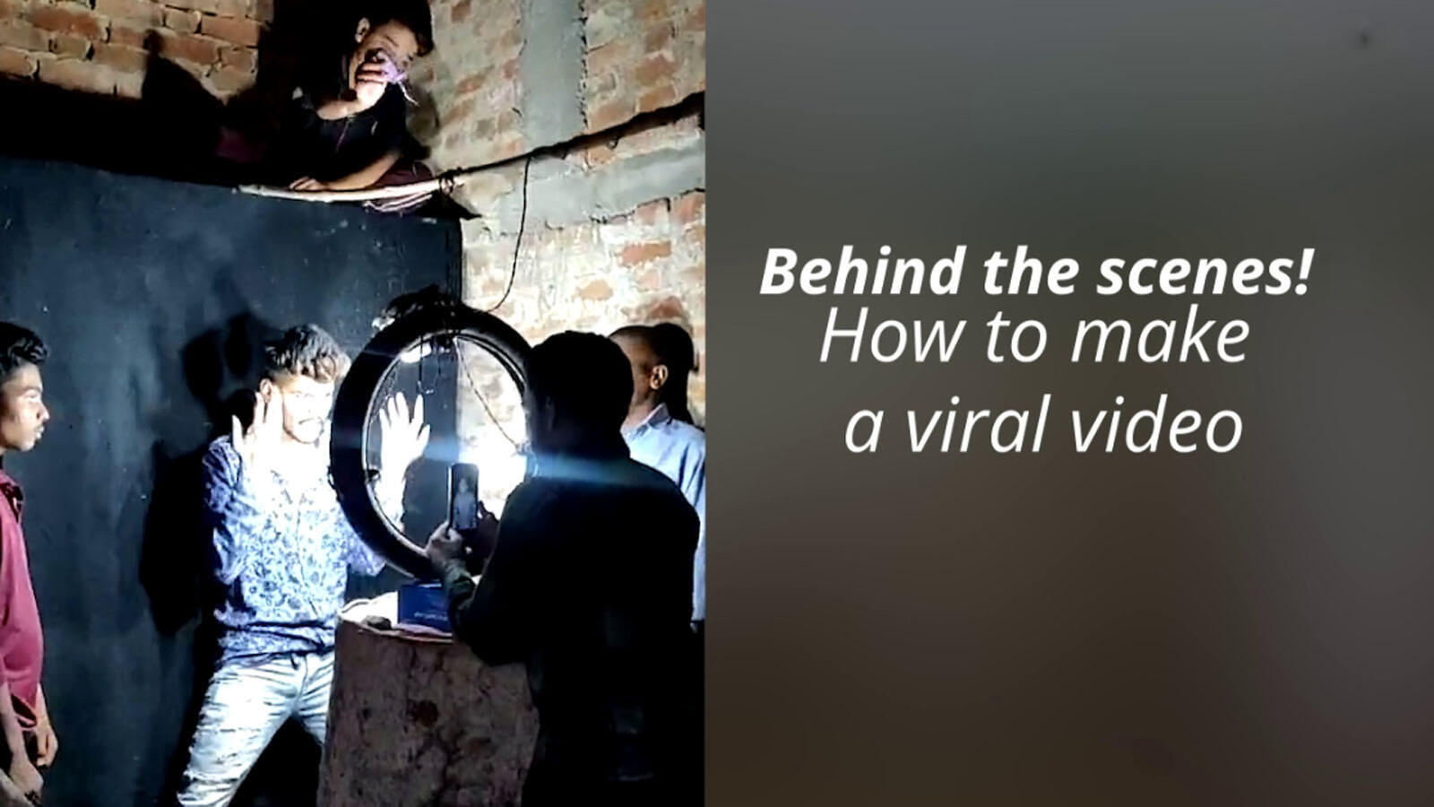 Behind the scenes! How to make a viral video
