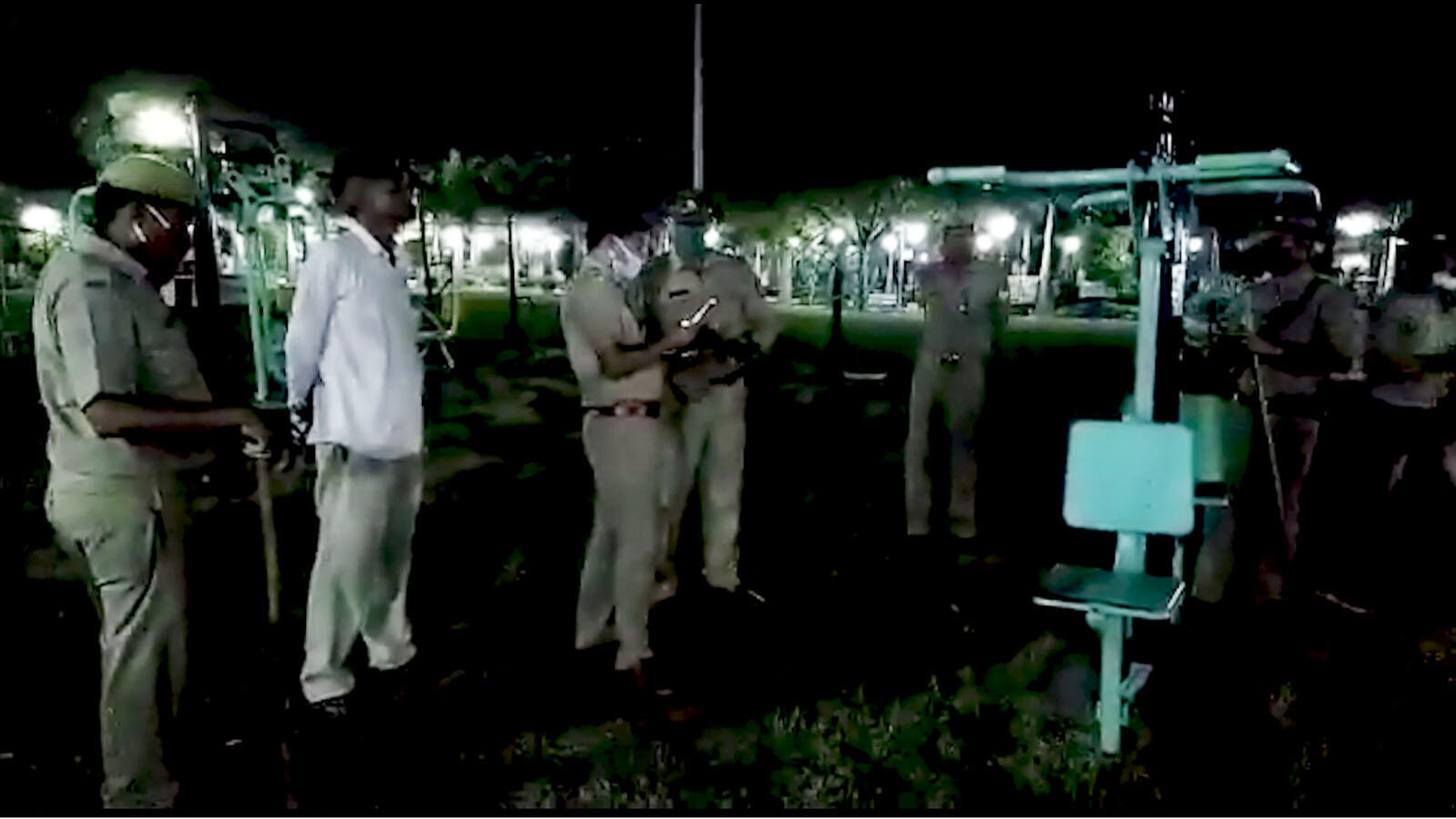 Video of 'ghost' exercising in Jhansi park goes viral, cops vow to host ...