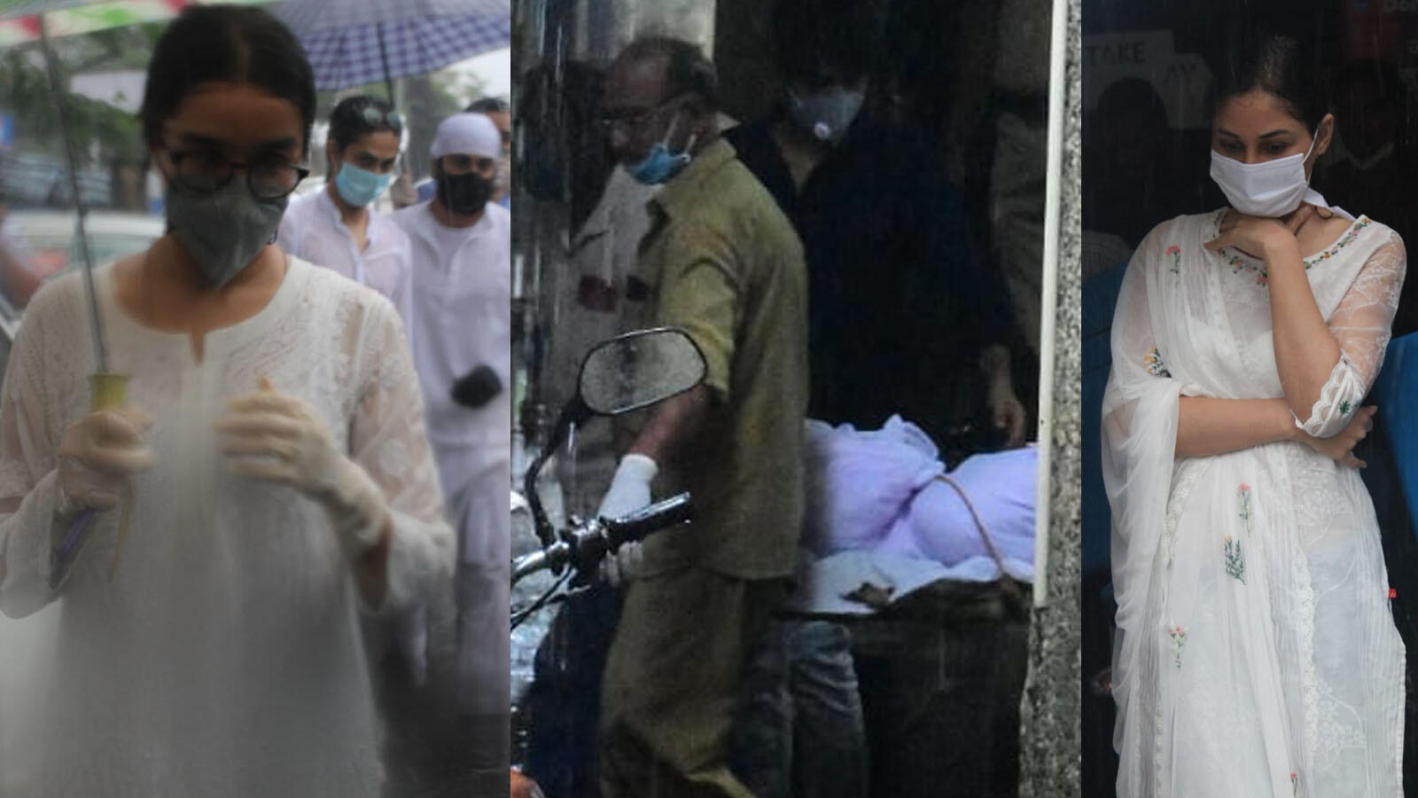 Sushant Singh Rajput funeral: Shraddha Kapoor, Kriti Sanon and others ...