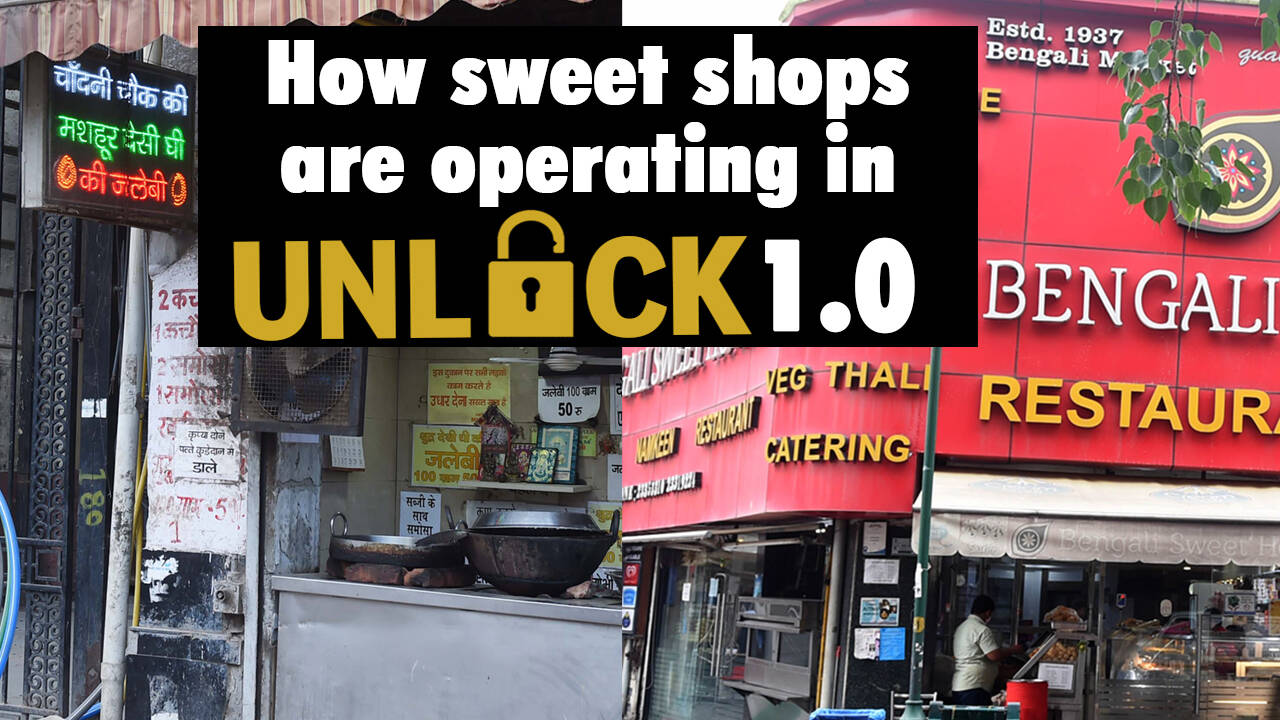 This is how sweet shops in NCR are operating in Unlock 1.0