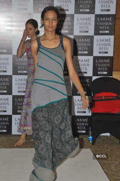 Lakme Fashion Week's fitting sessions on Day 1 in Mumbai - Photogallery