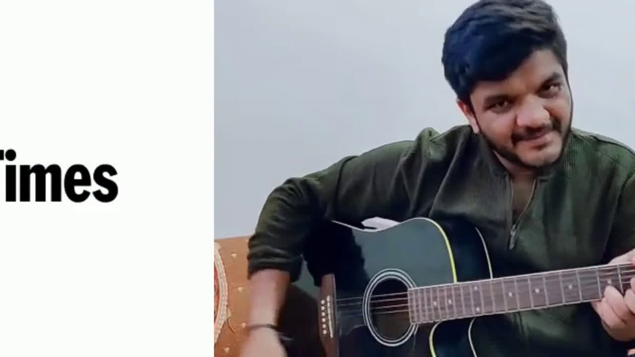 Ujjval Dave dedicates a song to his father this Father's Day
