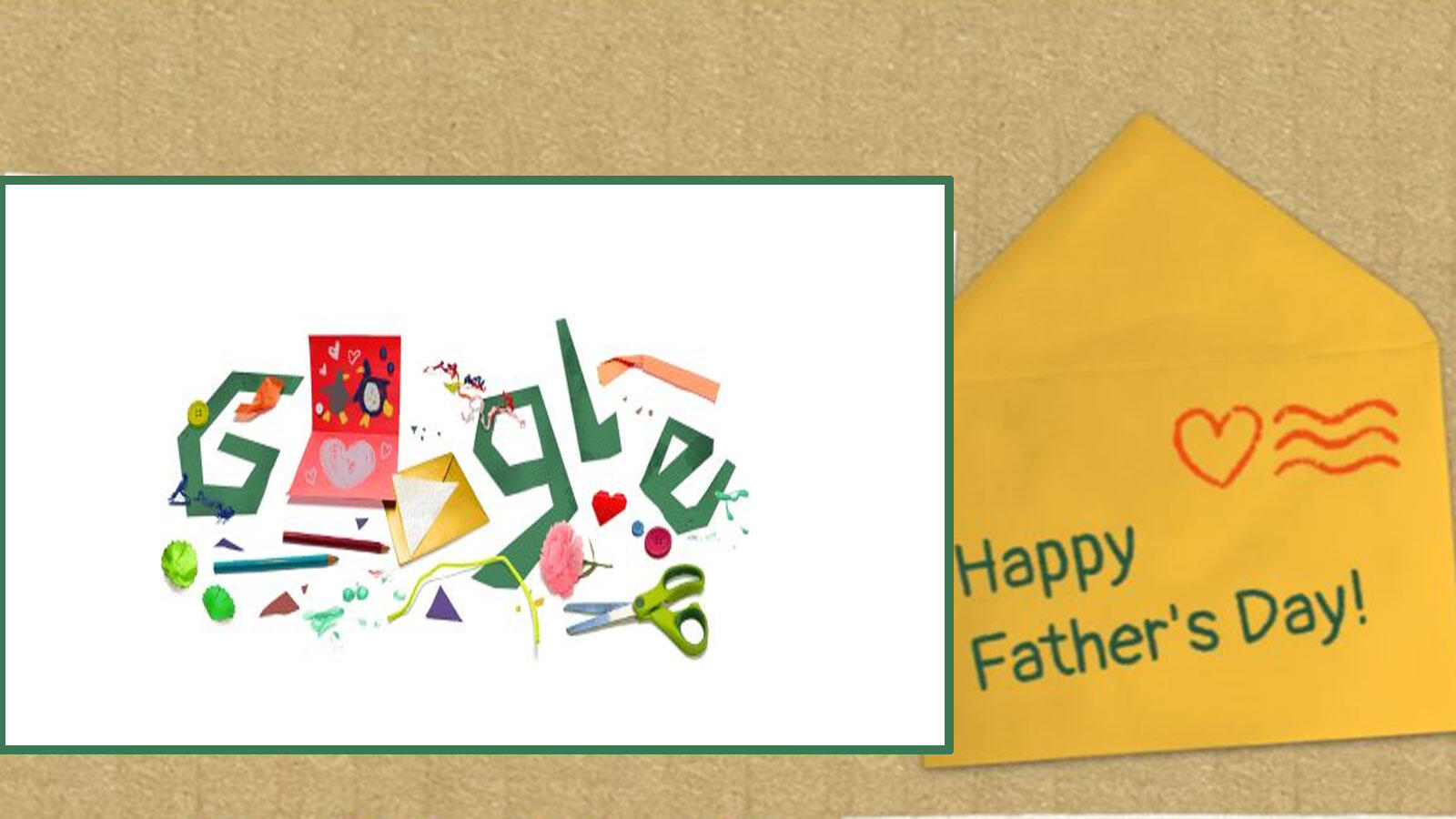 Father's Day 2020: Google celebrates fatherhood with craft Doodle