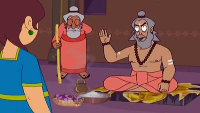 Watch Popular Kids Story in Hindi 'The Blind Saint' for Kids - Check ...