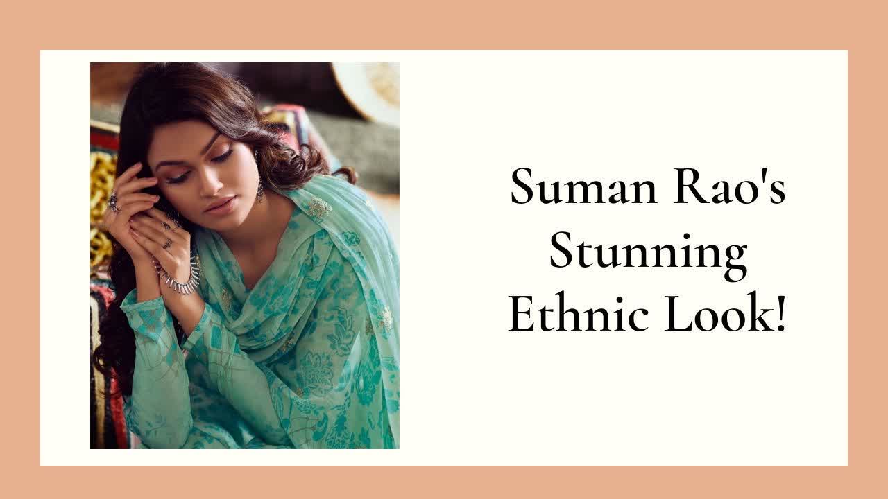 Suman Rao: Suman Rao Looks Ravishing In Ethnic Wear