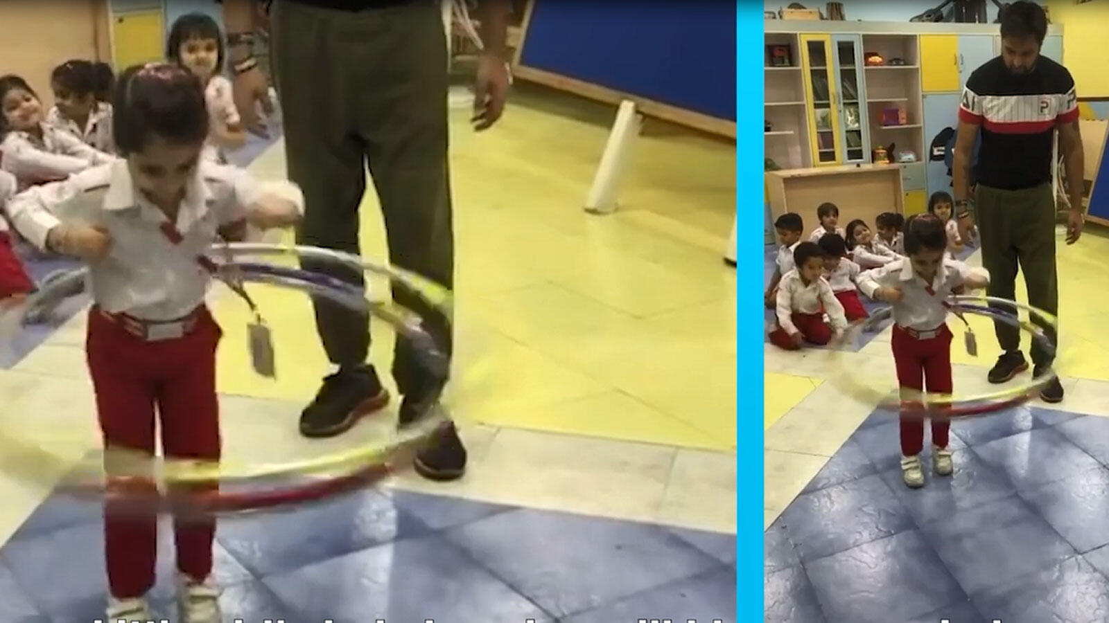 Viral video: Little girl's hula hooping will blow your mind