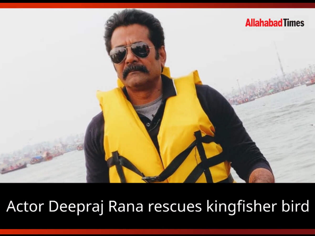 Deepraj Rana: Actor Deepraj Rana rescues kingfisher bird