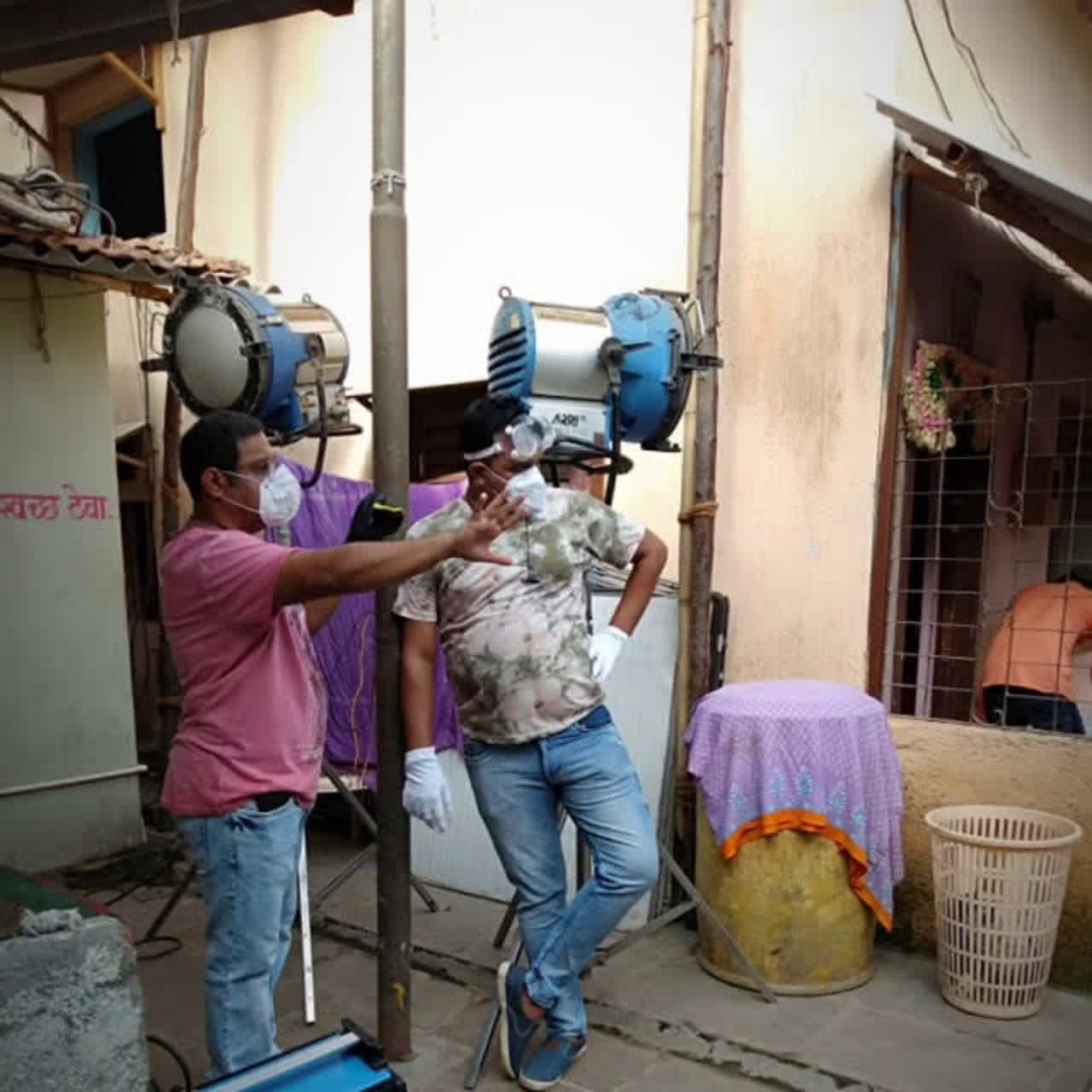 Supriya Pathare returns to the sets of her TV show Molkarin Bai after ...