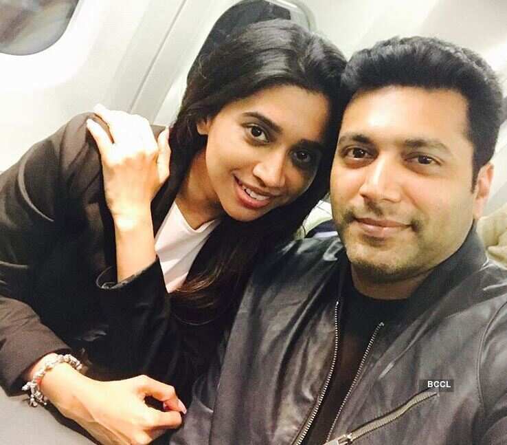 These pictures of Jayam Ravi & Aarti give us major couple goals Pics ...