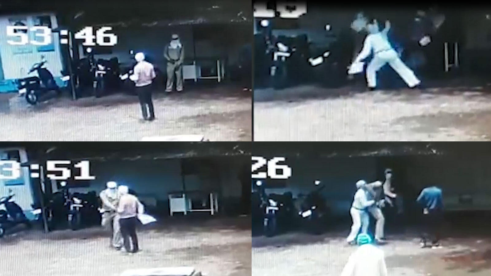 Caught on cam: Police constable beats up doctor in Ujjain, suspended