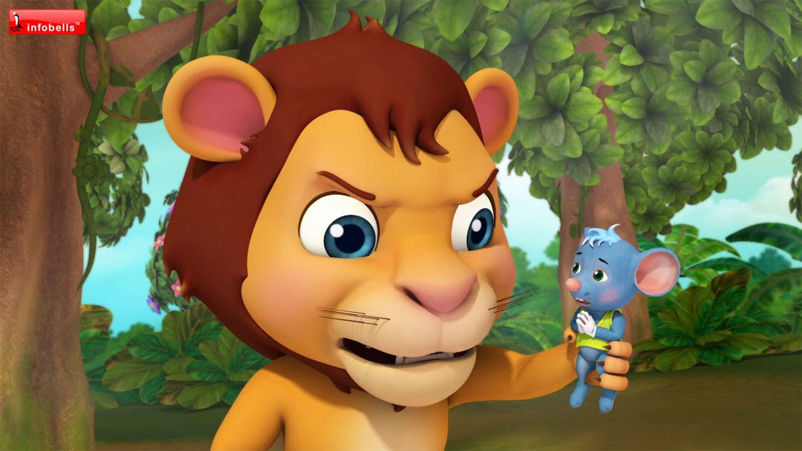 Watch Latest Children Kannada Nursery Story 'Simha Mattu Ili Kathe ...