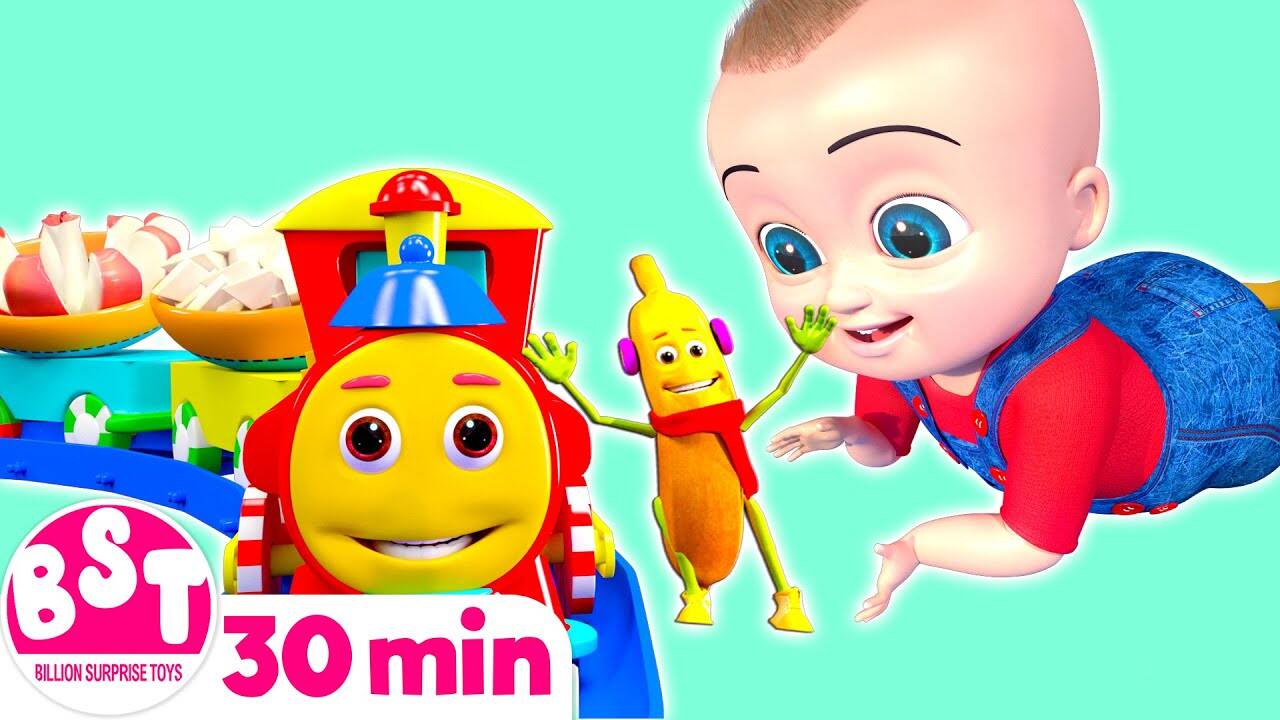 Popular Kids Songs and English Nursery Rhyme 'Train Is Coming' for Kids ...