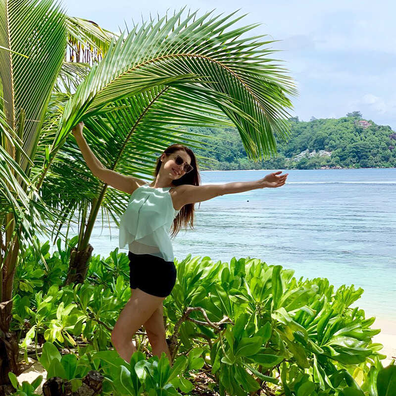 Claudia Ciesla is making heads turn with her beach vacation pictures ...