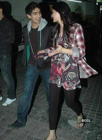 Ranbir Kapoor-Spotted: Ranbir with Ayan, Nargis- The Etimes Photogallery Page 6