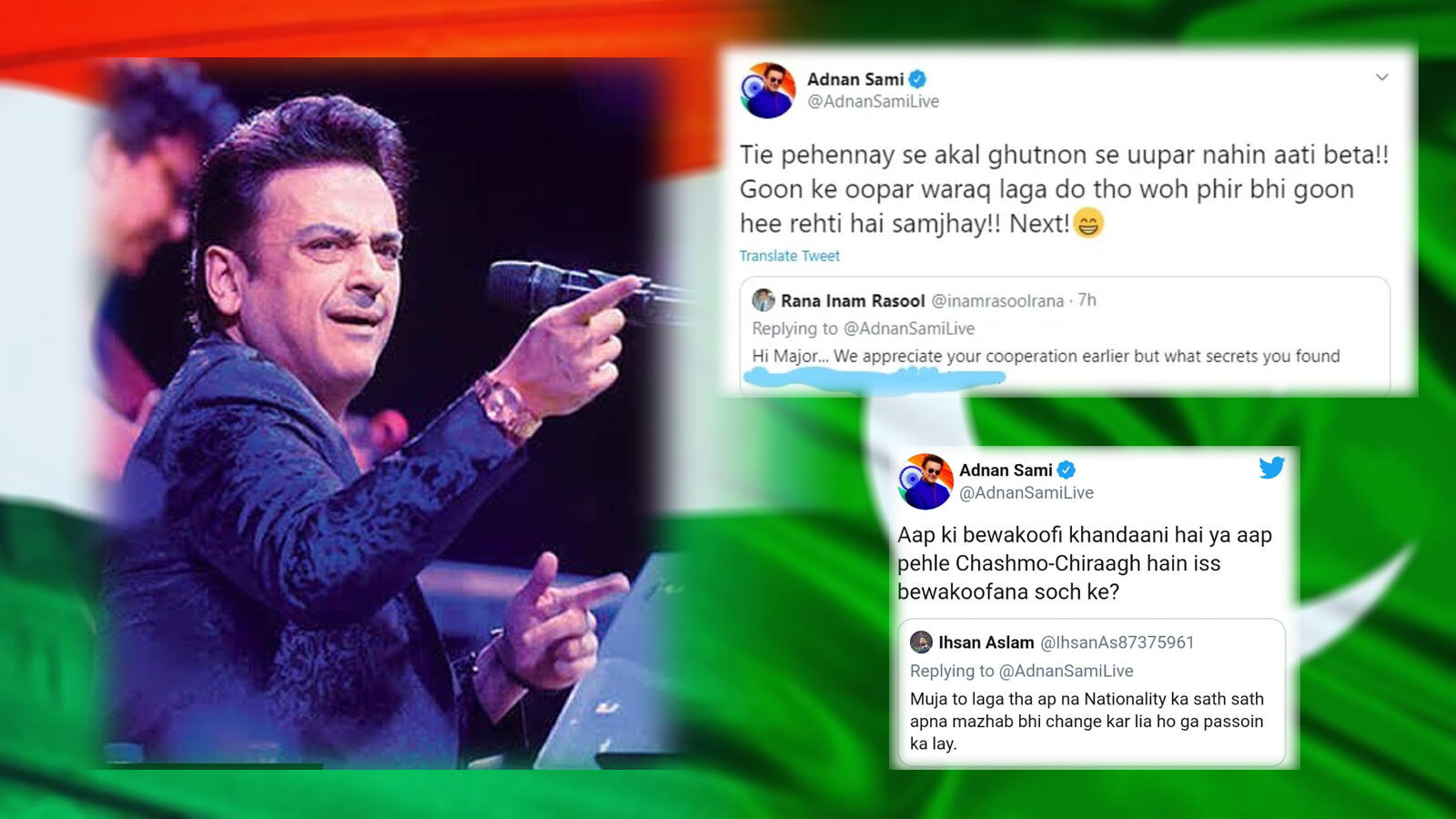 Trolls call Adnan Sami a Pakistani spy again, singer hits back