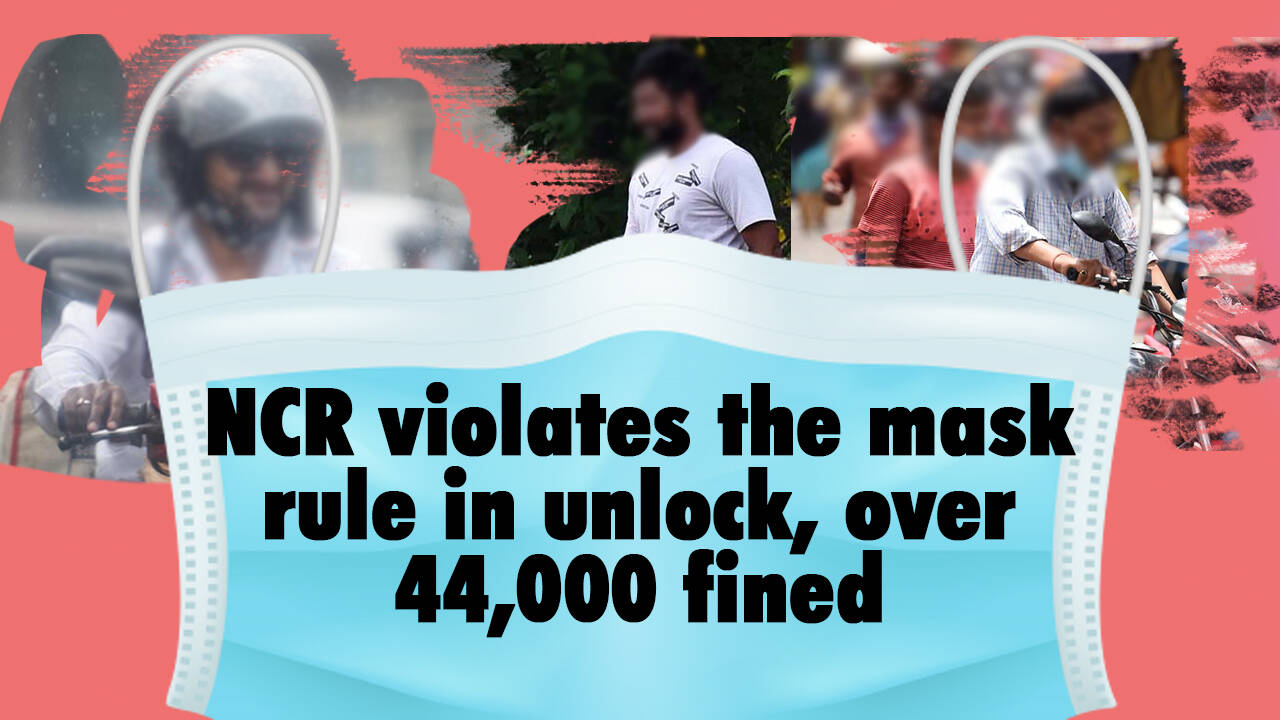 NCR violates the mask rule in unlock, over 44,000 fined