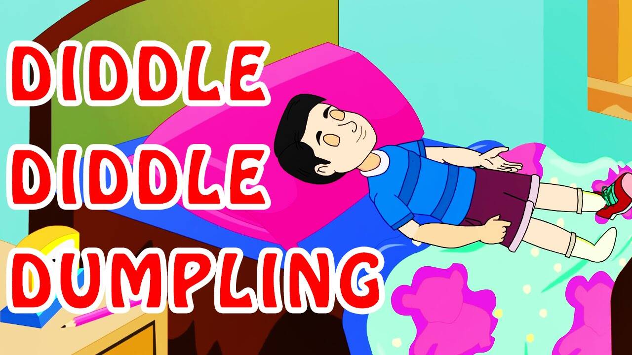 English Nursery Rhymes: Kids Video Song in English 'Diddle-Diddle Dumpling'