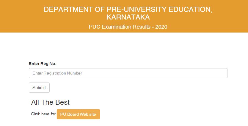 How to check Karnataka 2nd PUC Result 2020?