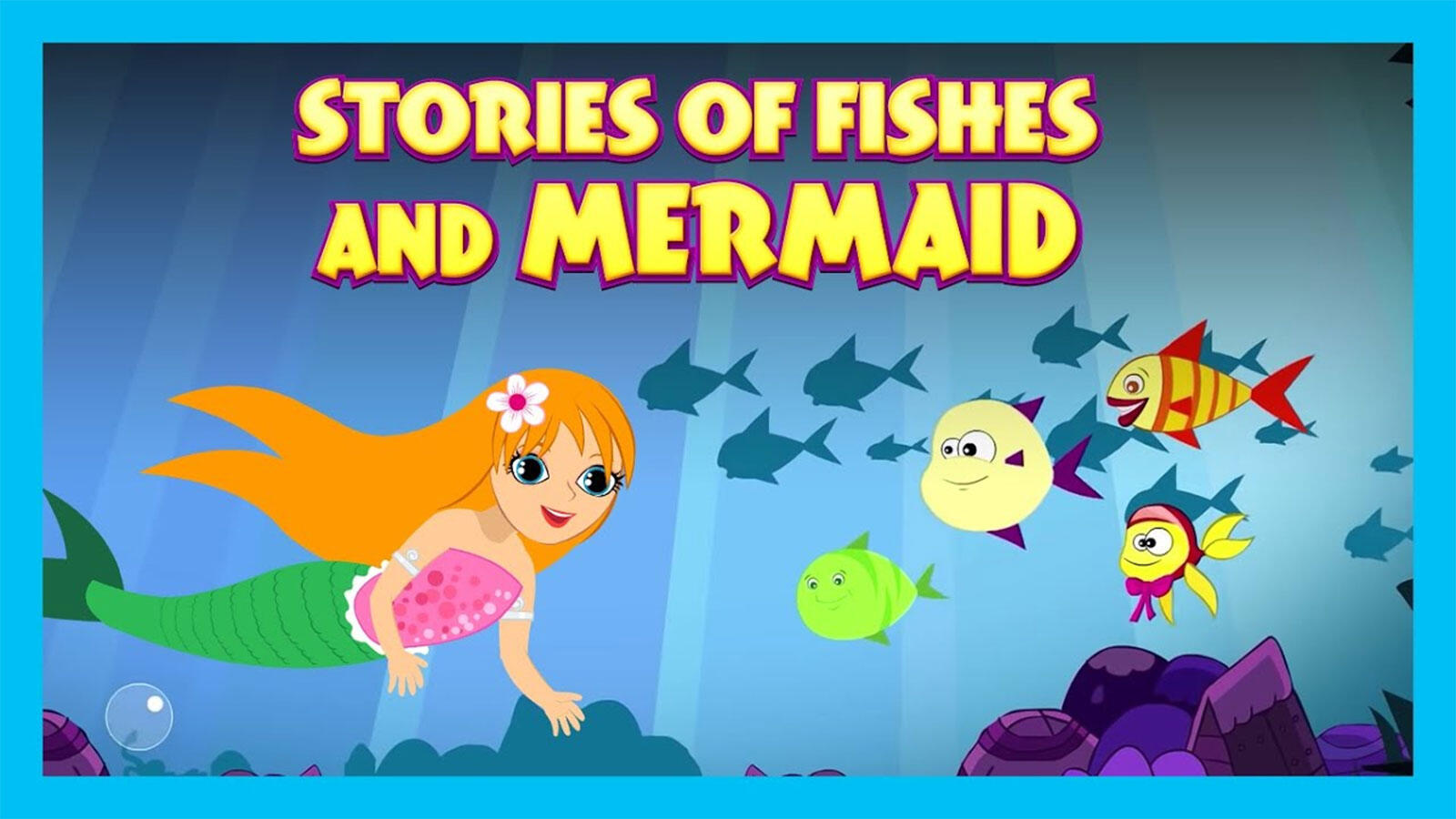 Popular Kids Songs and English Nursery Story 'Fishes And Mermaid' for ...