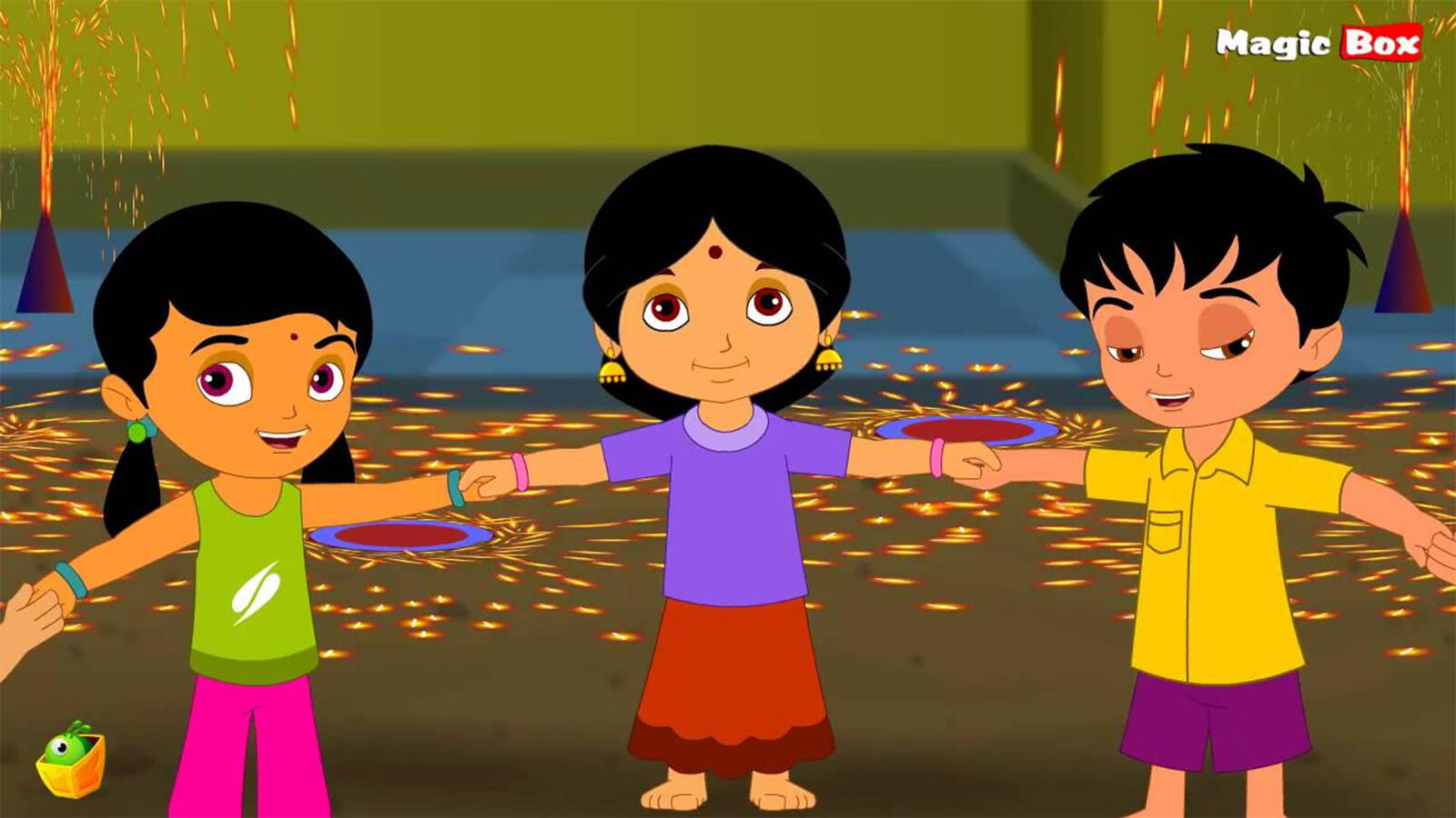Nursery Rhymes in Telugu: Children Video Song in Telugu 'Dasara Panduga'