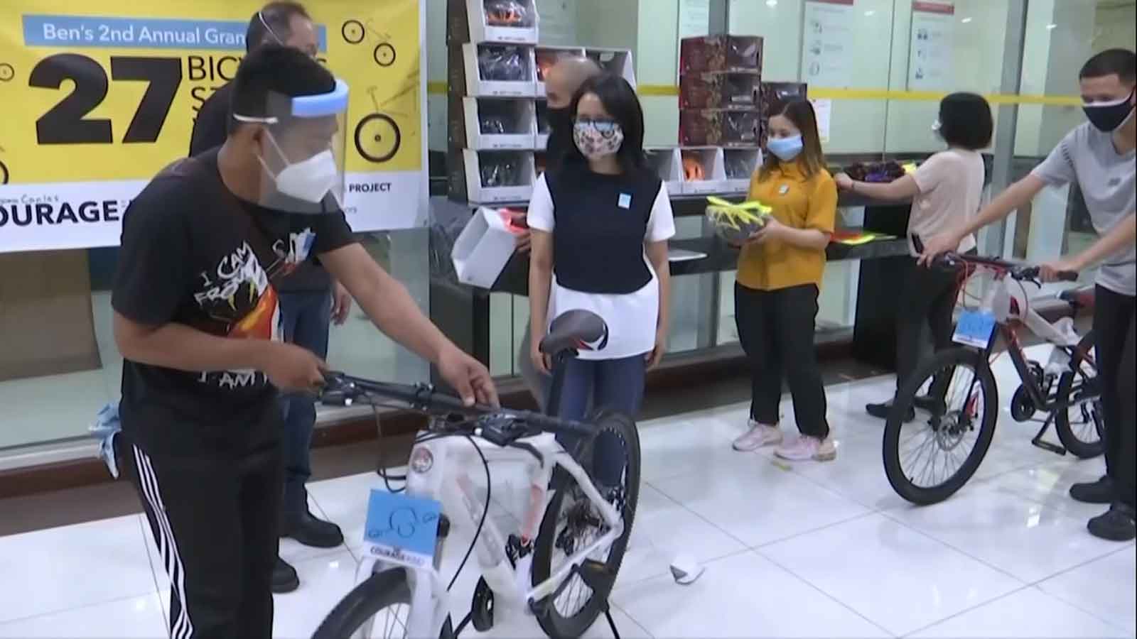 US: Donated bikes help amid Covid-19 pandemic