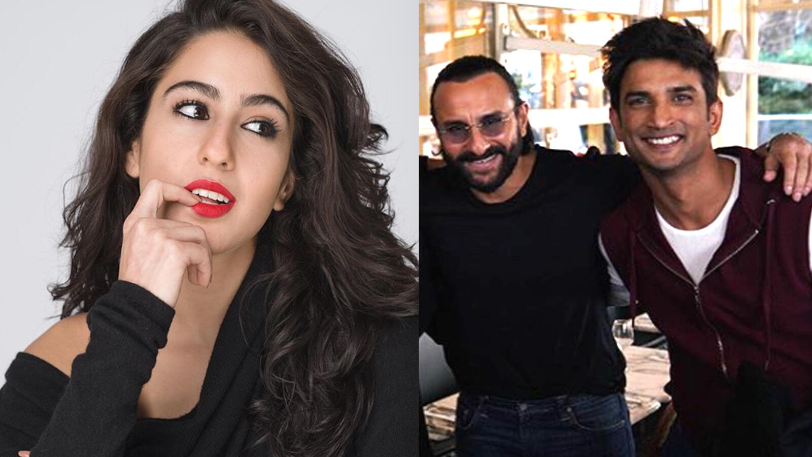 Sara Ali Khan reveals how her father Saif Ali Khan and late Sushant ...