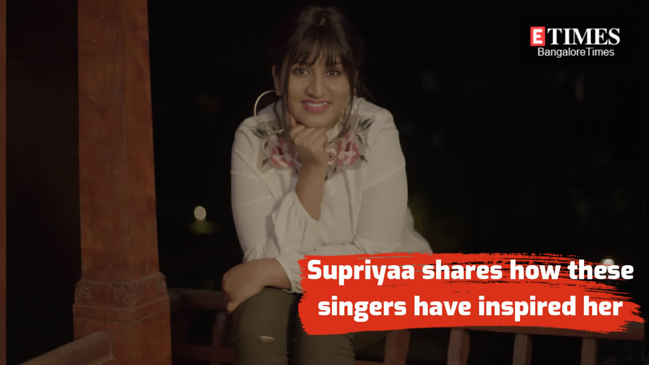 Singer Supriyaa Ram talks about her favourite singers of all time