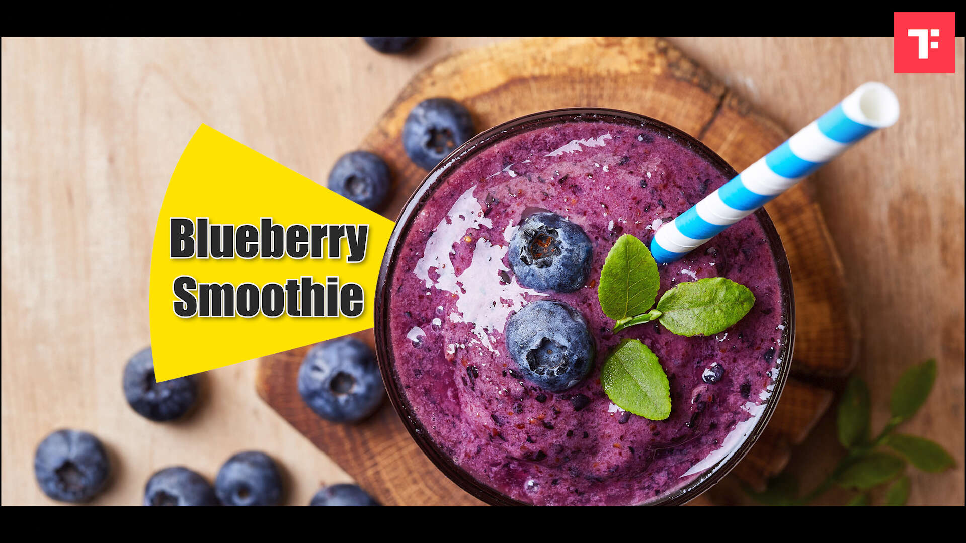Blueberry Smoothie Recipe Video: How to make Instant Blueberry Smoothie ...