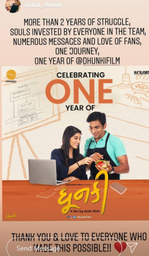 Celebration time for Anish Shah's 'Dhunki' as it turns one today ...