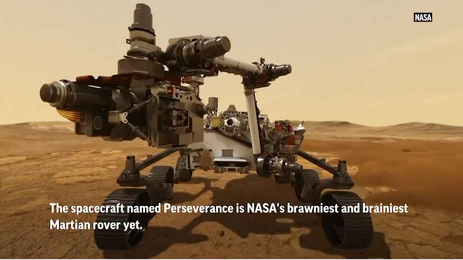 US: Nasa ups the ante with its newest Mars rover