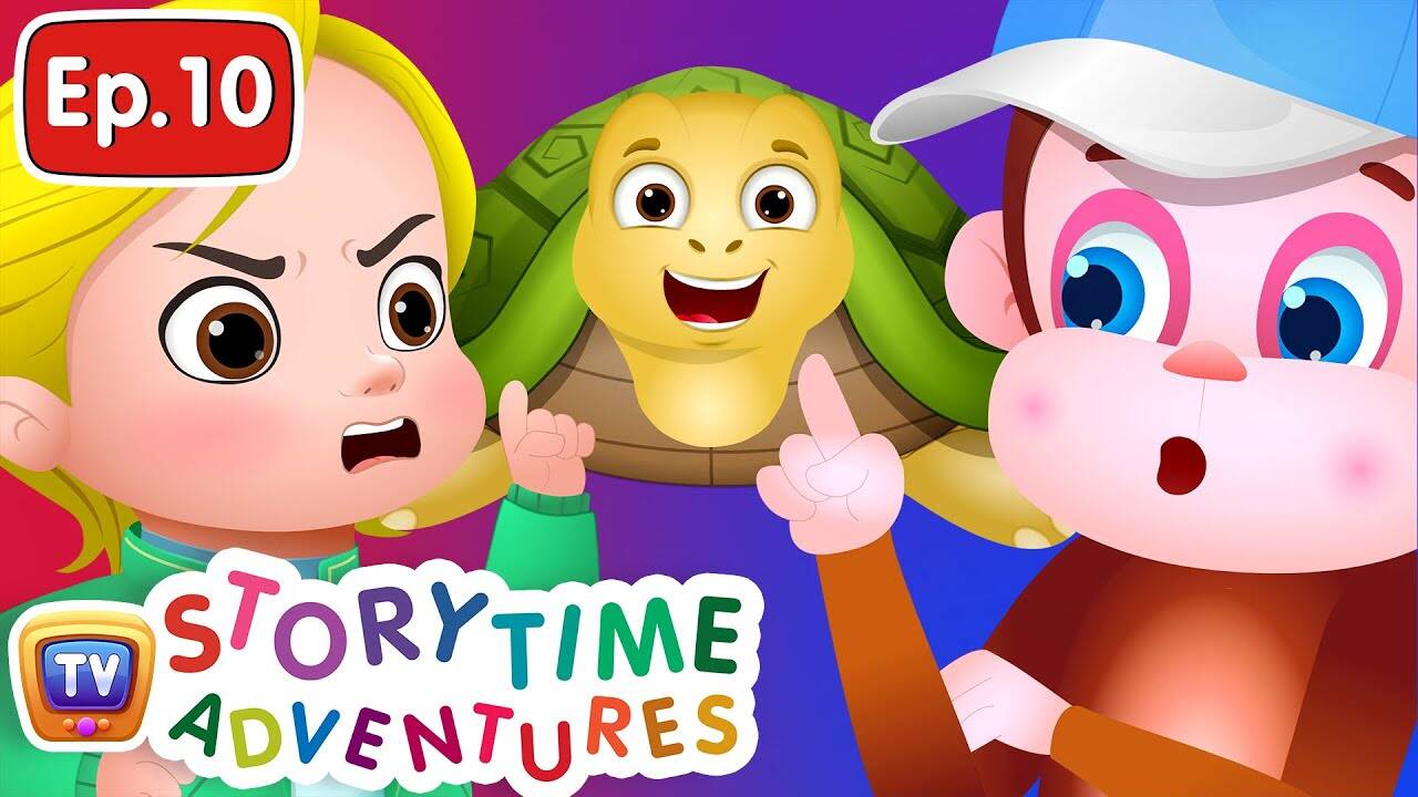 Watch Popular Children English Story 'Turtles and Monkeys' for Kids ...