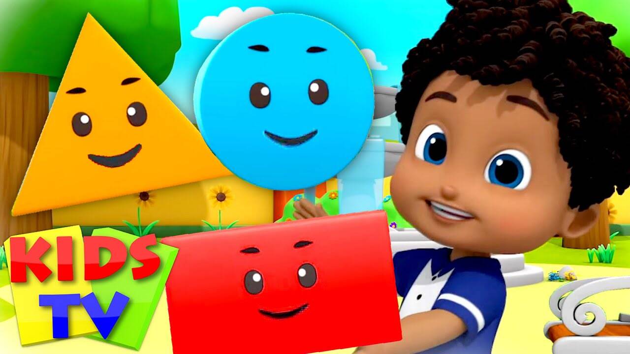Popular Kids Songs And English Nursery Rhyme Shapes Shapes All Around