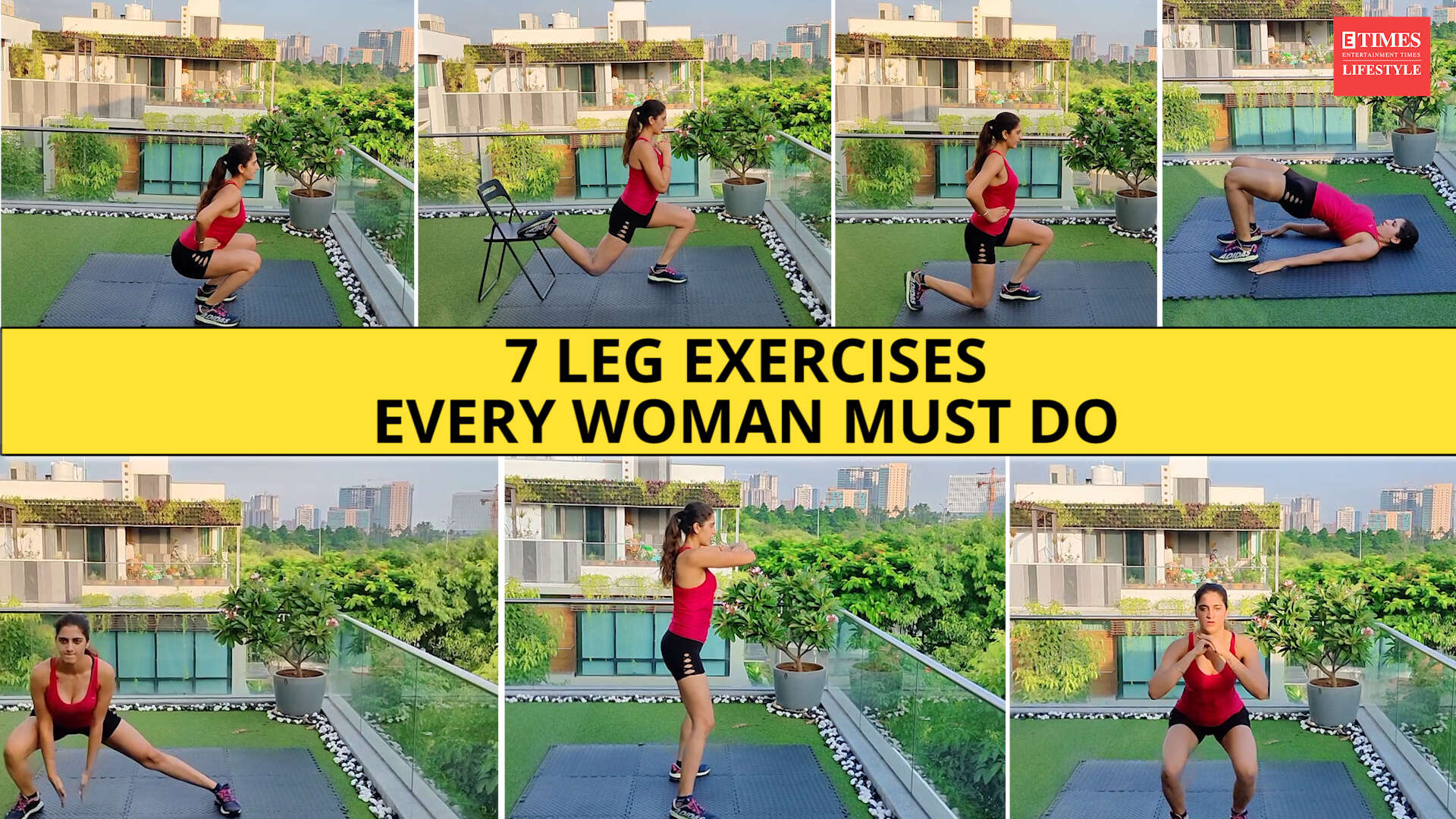 7 leg exercises every woman must do