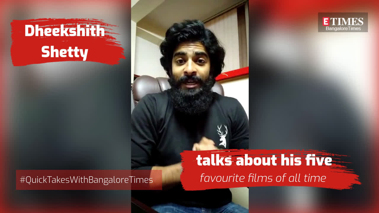 Actor Dheekshith Shetty talks about his five favourite movies of all time