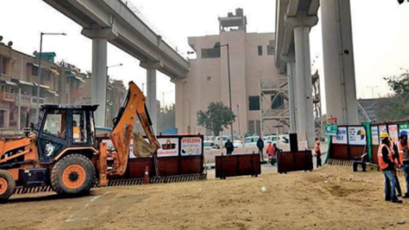 DMRC begins work of Aerocity-Tughlaqabad corridor