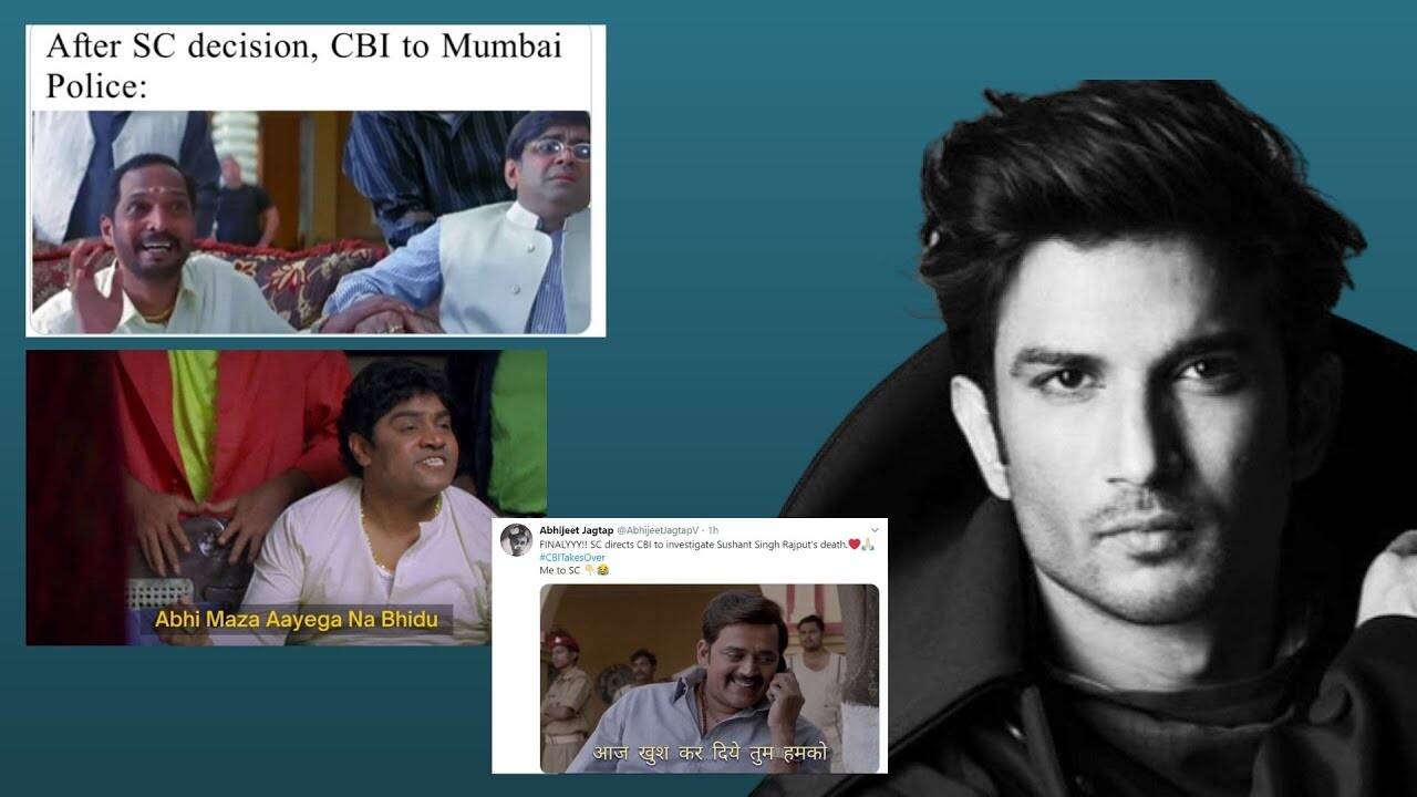Sushant Singh Rajput case: Fans hail SC verdict of CBI probe with memes