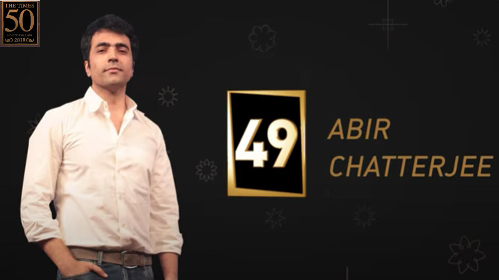 Abir Chatterjee bagged the top spot on the Kolkata Times Most Desirable ...