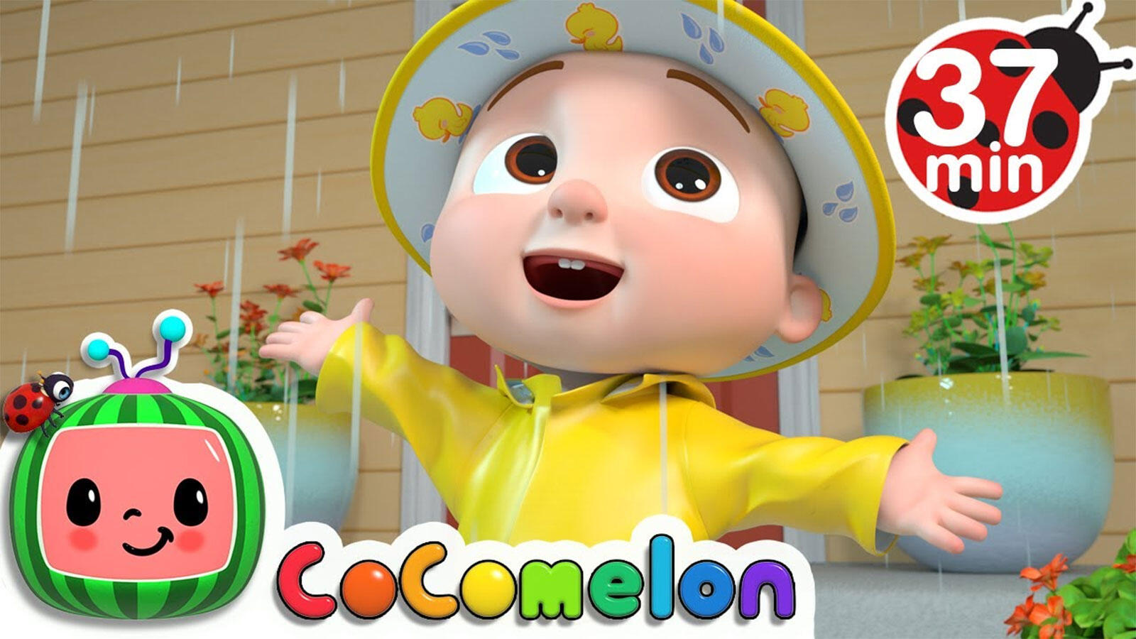 English Kids Poem: Nursery Song in English 'Yes Yes Dress For The Rain'