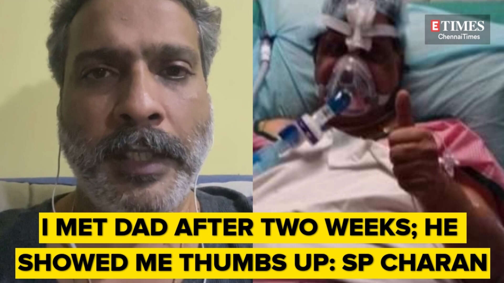 SP Charan speaks about meeting his father SPB in hospital