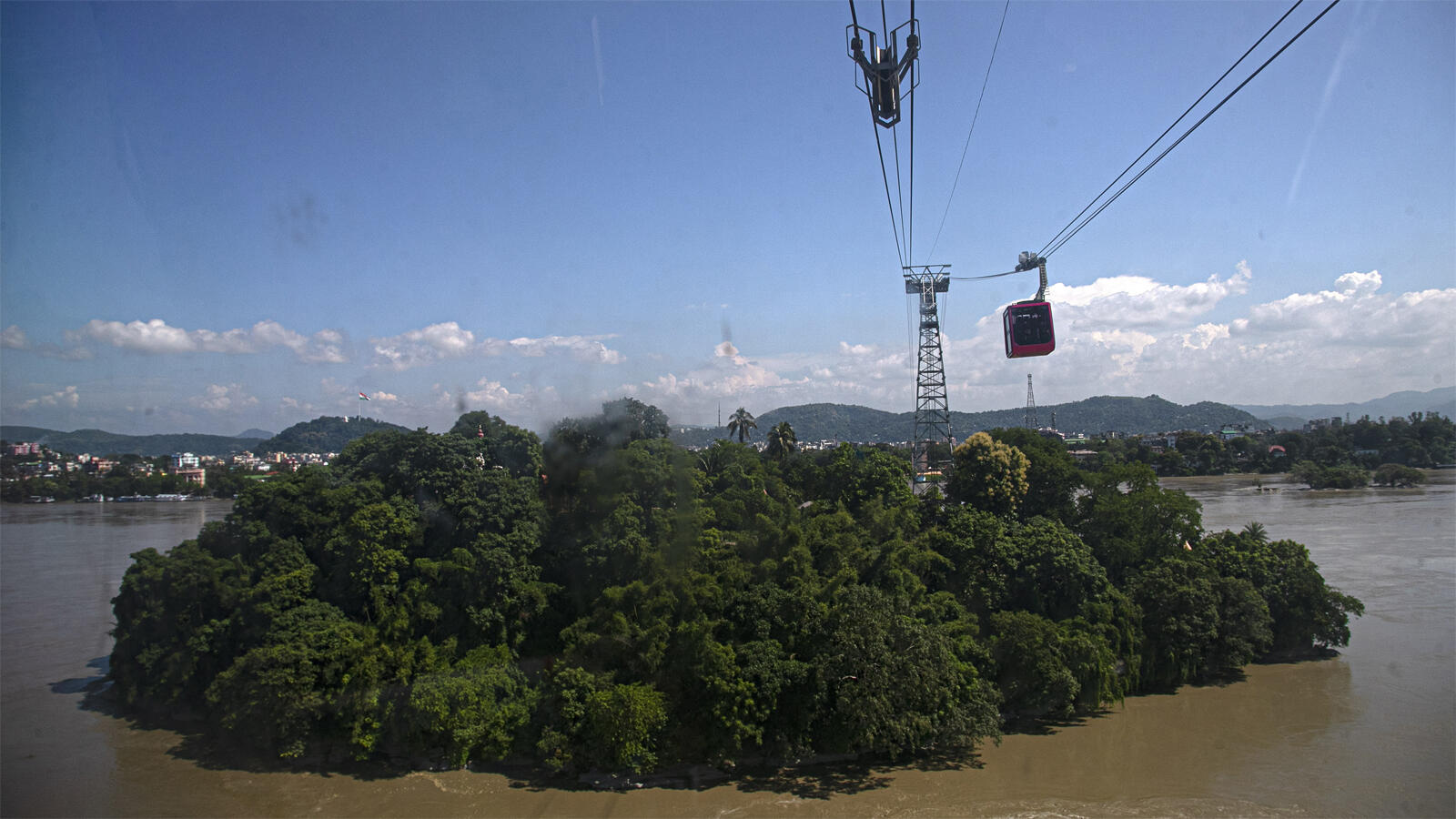 Guwahati gets India’s longest ropeway over Brahmaputra river