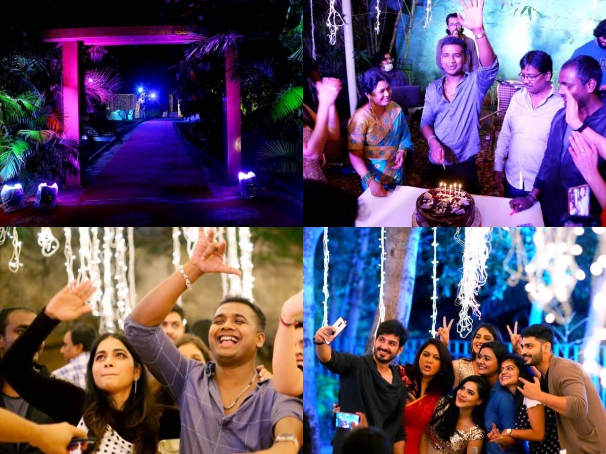 These adorable photos from Rahul Sipligunj's birthday bash with Punarnavi Bhupalam and others ...