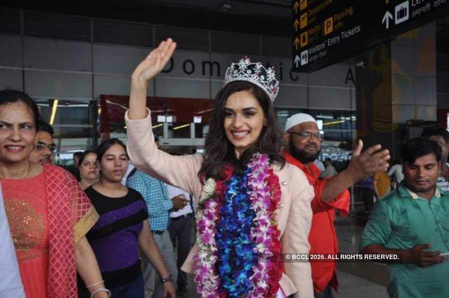 Throwback: A series of glorious homecoming moments from Miss India 2017