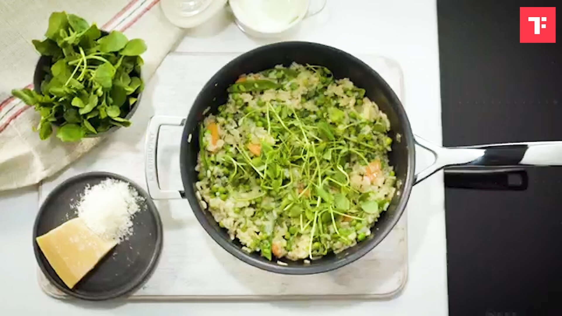 Watch: How to make Spring Vegetable Risotto - Times Food